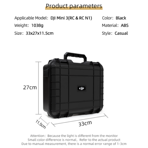 Hard Case DJI Mini 3 PRO – Mini 4 PRO - Vistadrone Perú
